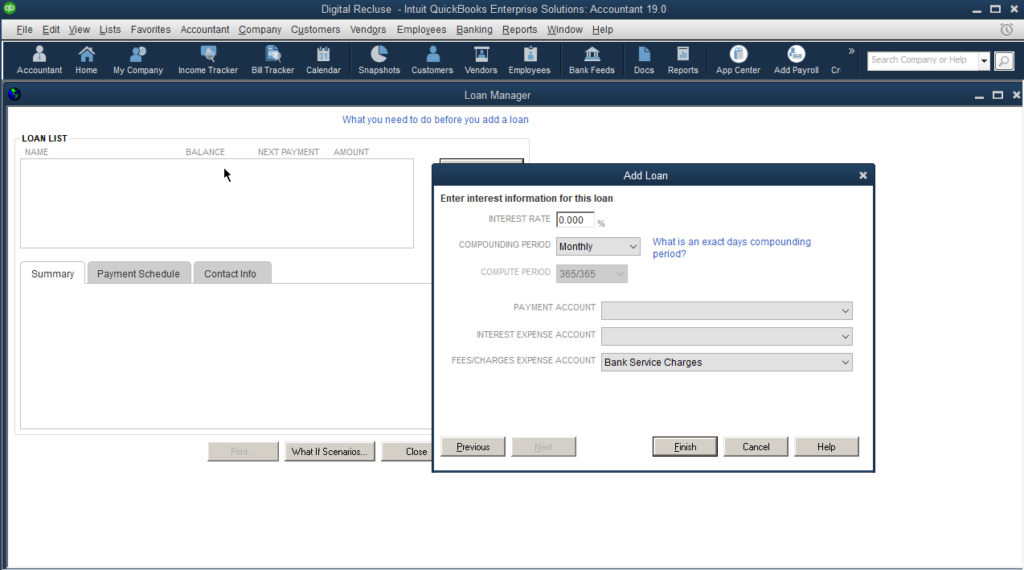 QuickBooks Portable File - Restoring QuickBooks Loan Manager | ebs ...