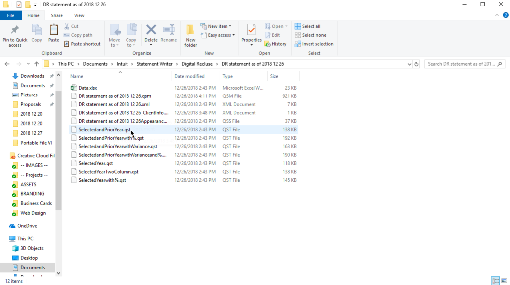 QuickBooks Portable File - Statement Writer | ebs Associates, Inc.
