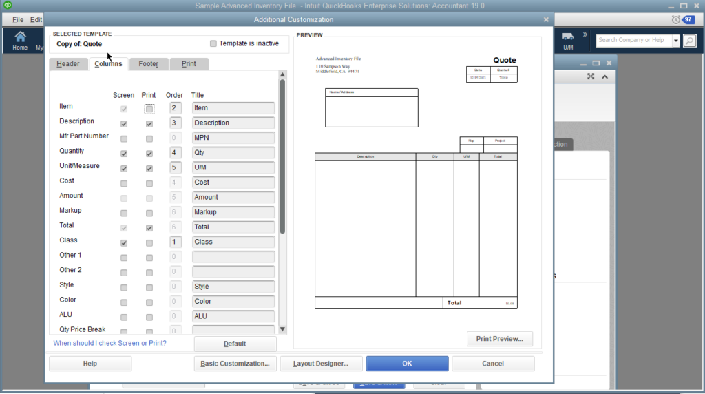 QuickBooks Desktop - How to Use Customer Estimates | ebs Associates, Inc.